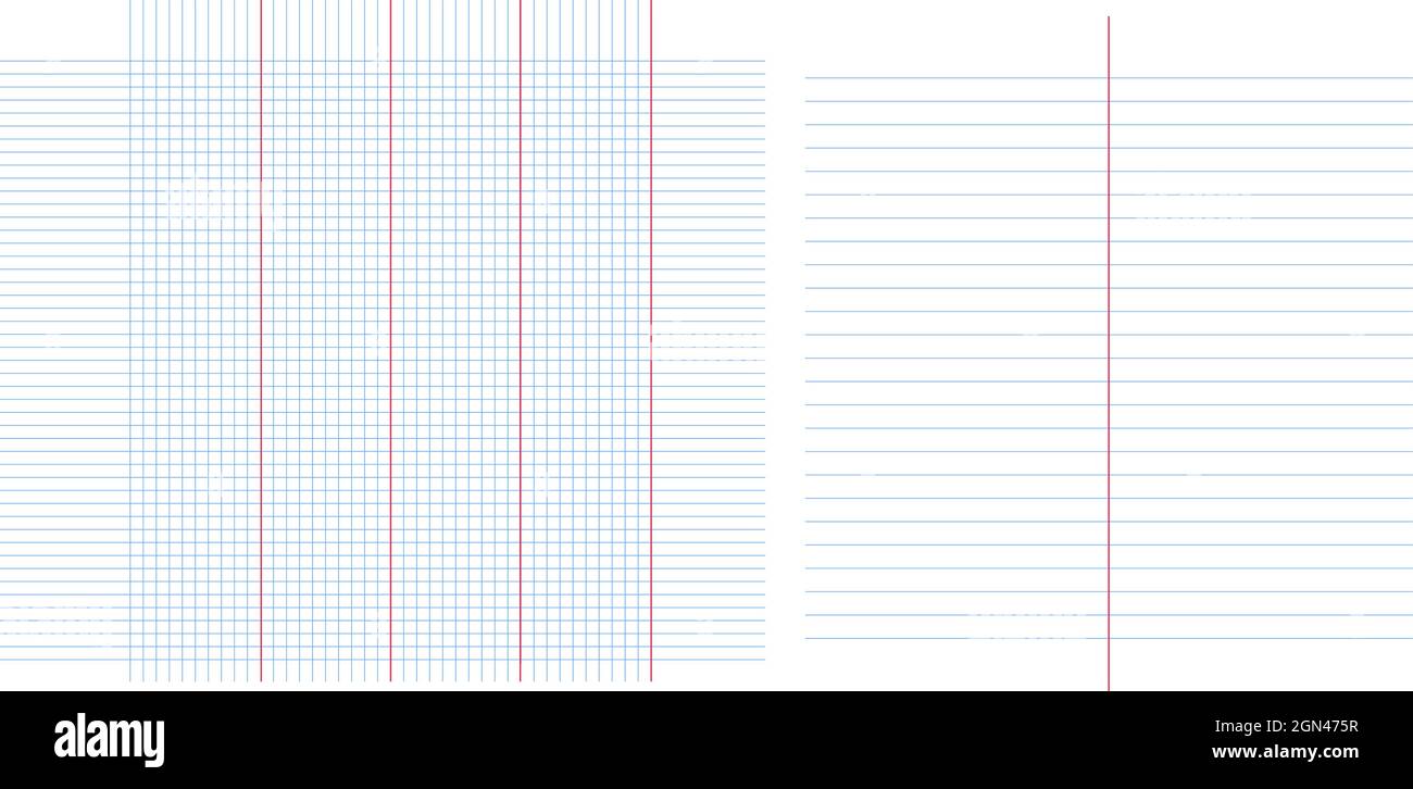 Vecteur vide avec jeu de colonnes. Graphique de tableau en ligne ...
