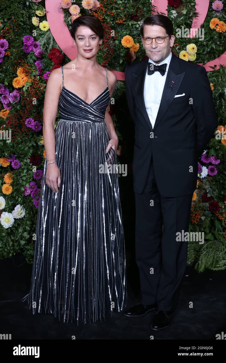 Aurelie Dupont et Alexander Neef assistent au concert inaugural de ...