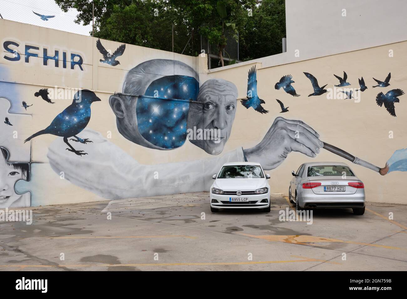 Graffiti di picasso Banque de photographies et d’images à haute ...