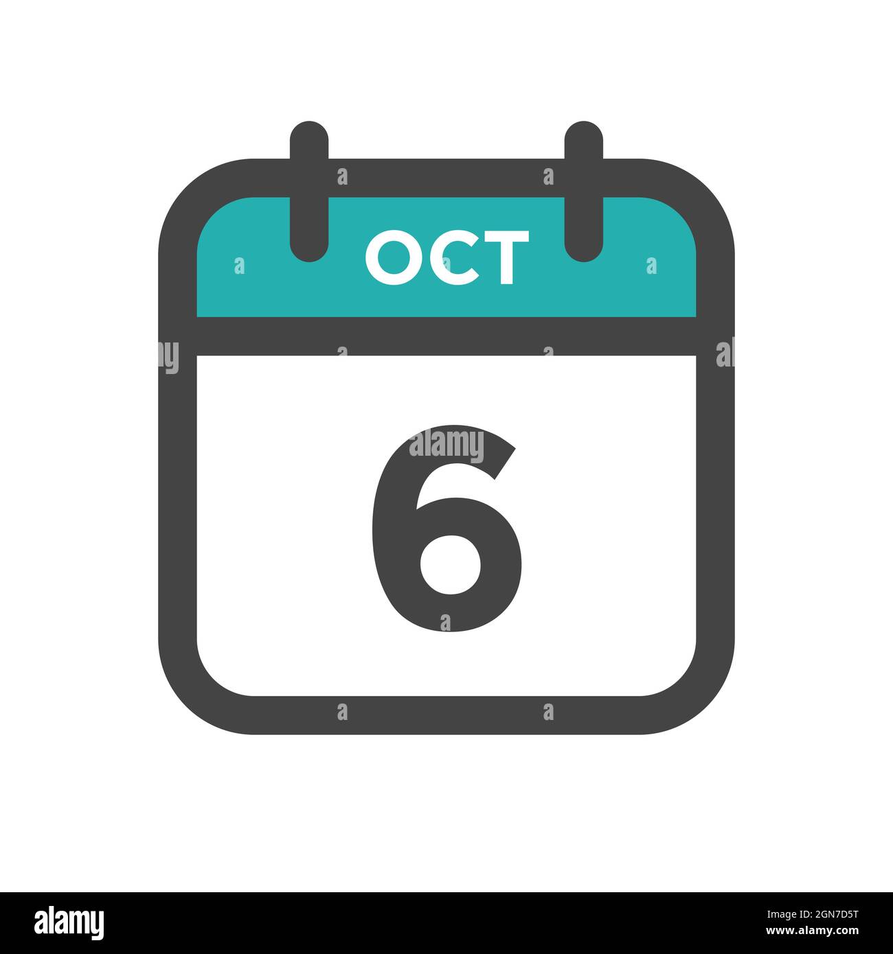 6 octobre 2022 Banque d'images vectorielles - Alamy