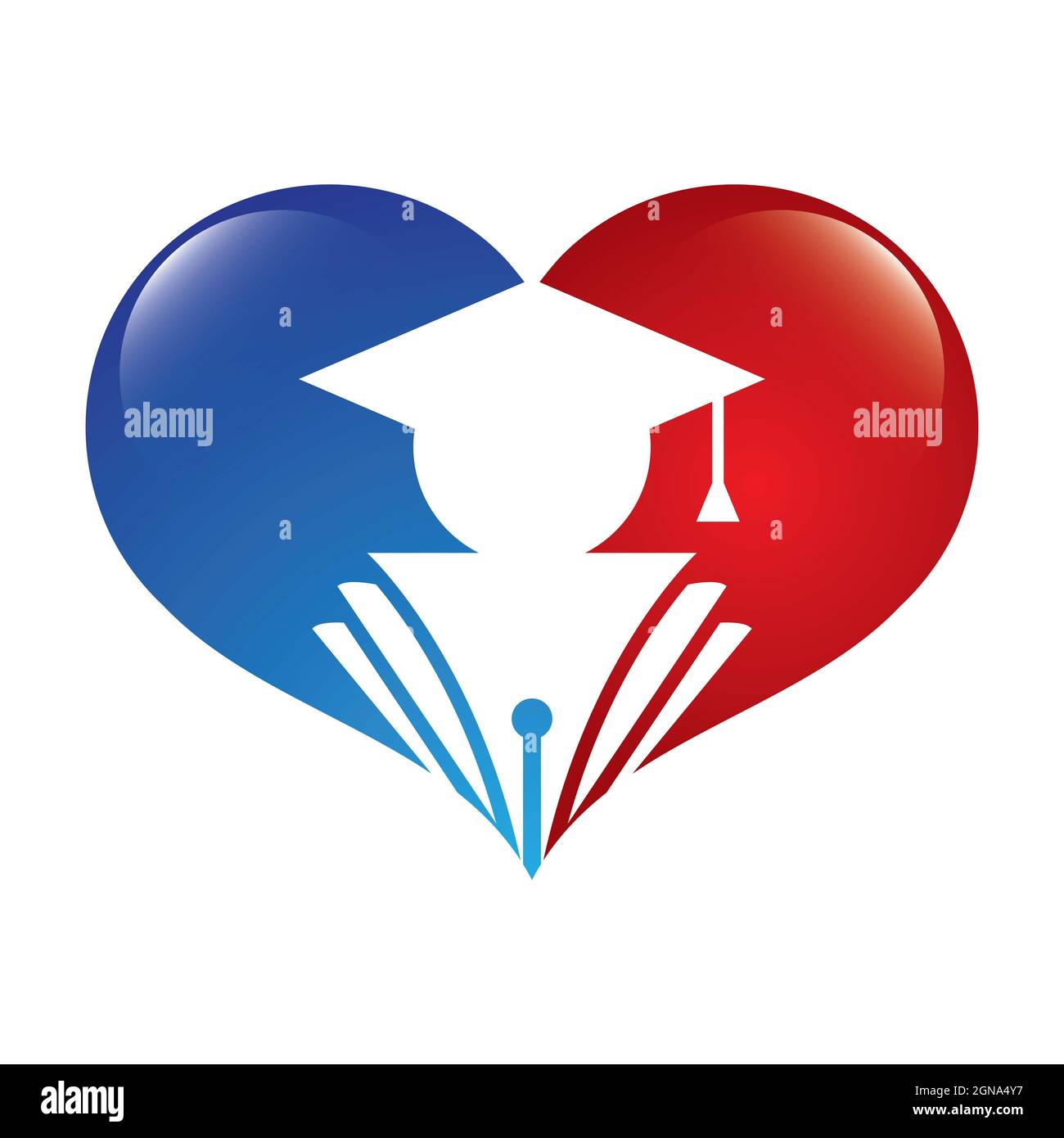 University logo design template Banque de photographies et d’images à ...