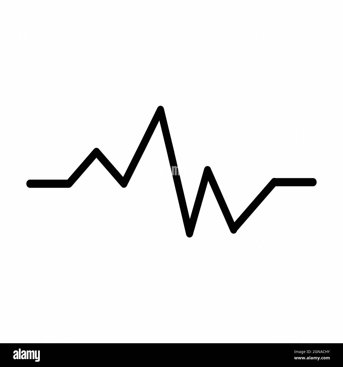Carta de electrocardiograma Banque de photographies et d’images à haute ...