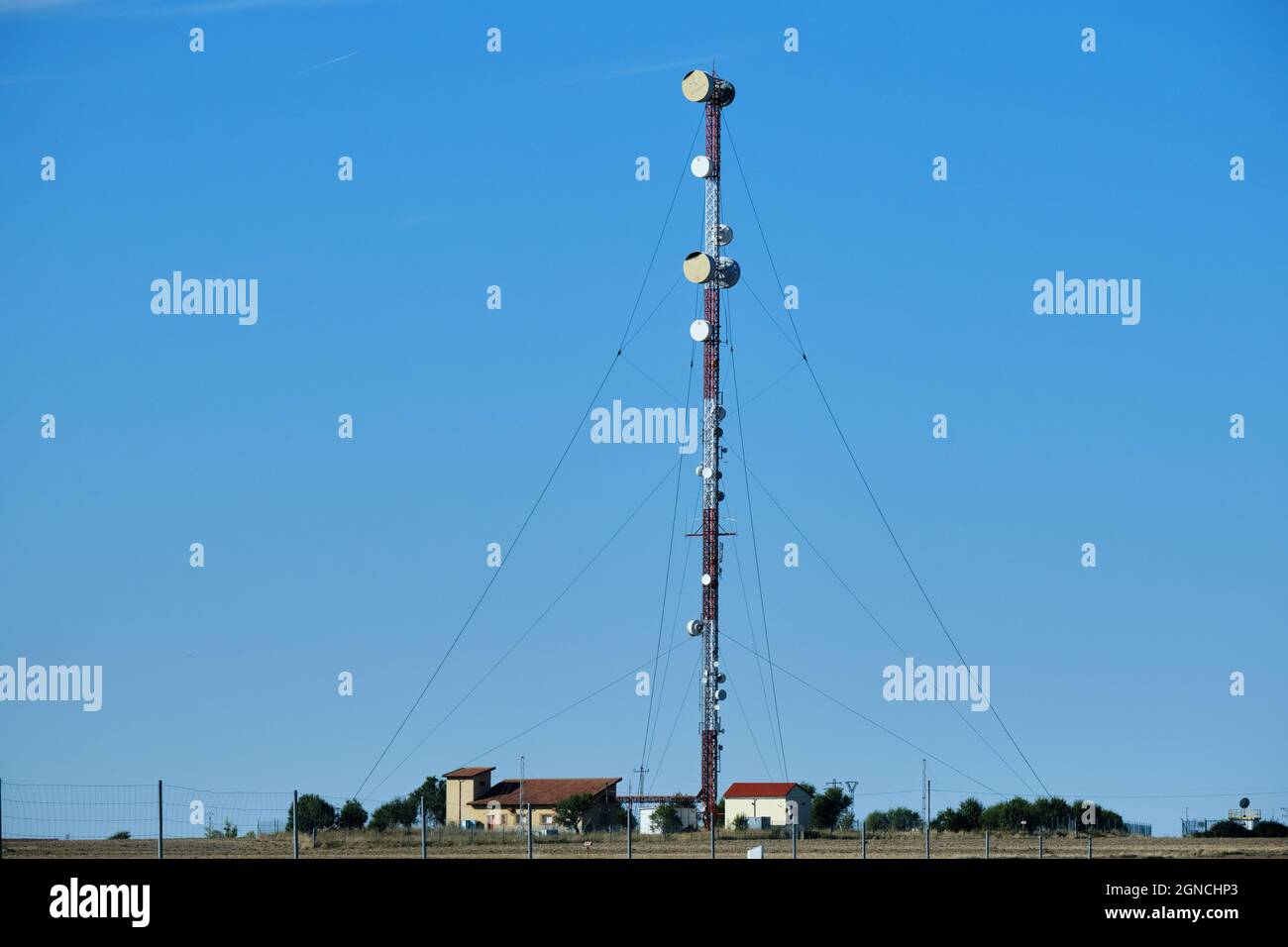 Antena de ilustración vectorial de transmisión Banque de photographies ...