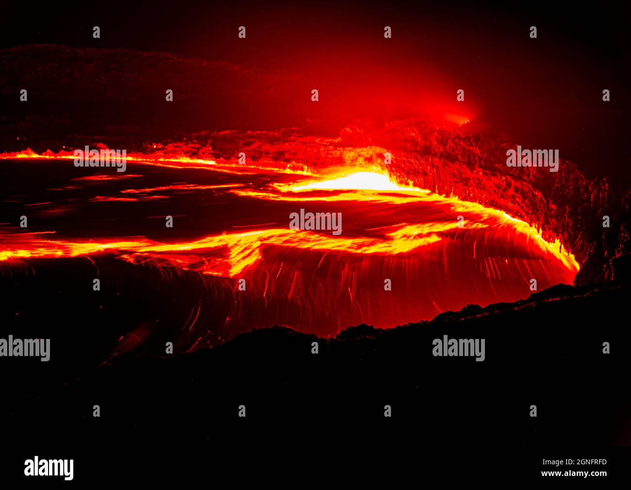 Bouclier volcan erta ale Banque de photographies et d’images à haute ...