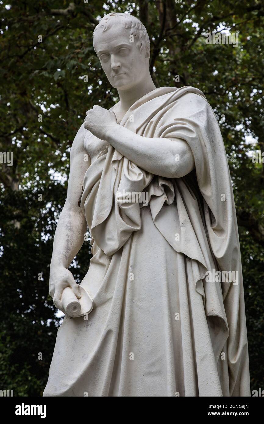 Statue de william huskisson londres Banque de photographies et d’images ...