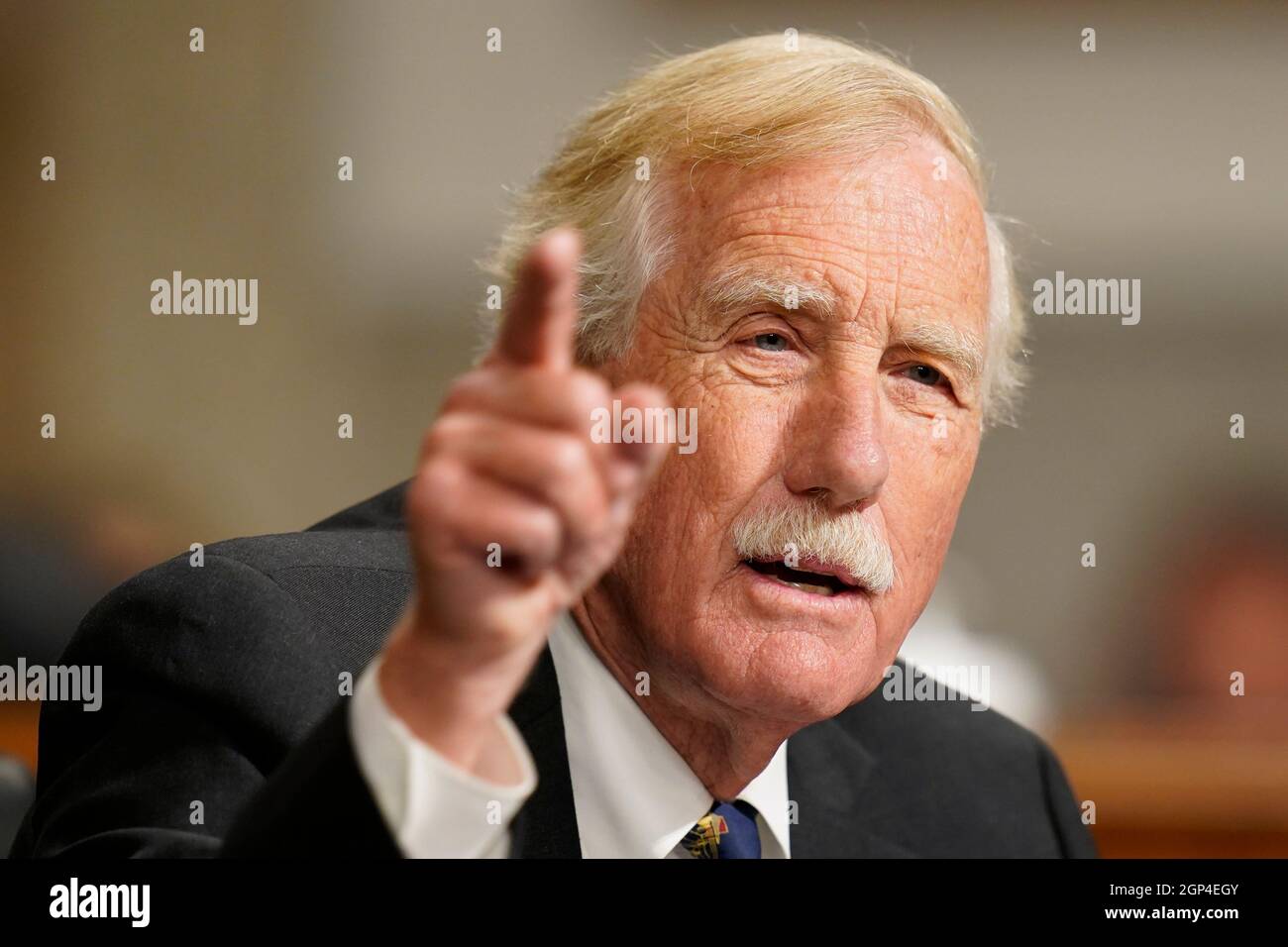 Washington, États-Unis d'Amérique. 28 septembre 2021. Le sénateur des ...