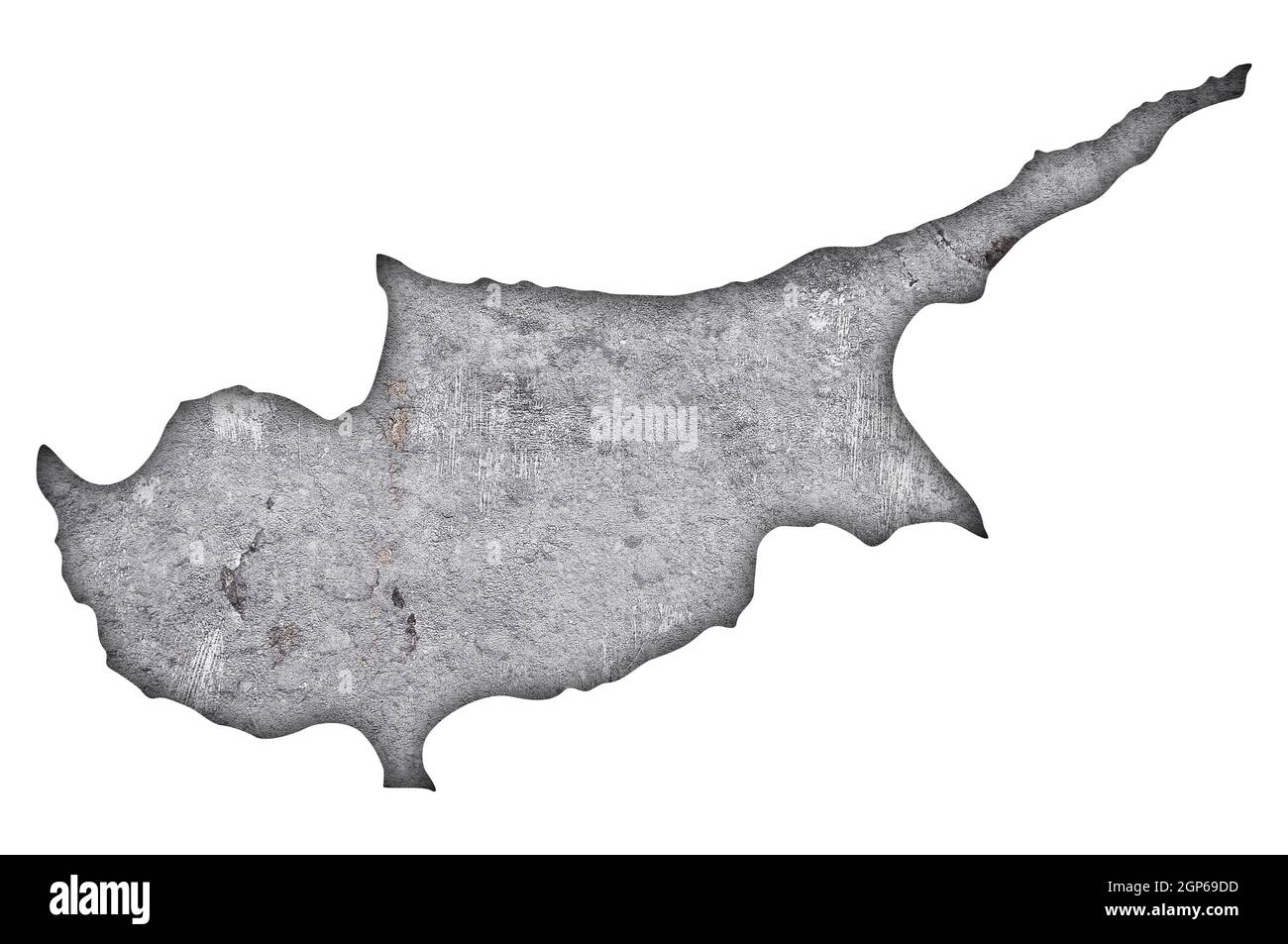 Carte antique de chypre Banque d'image et photos - Alamy