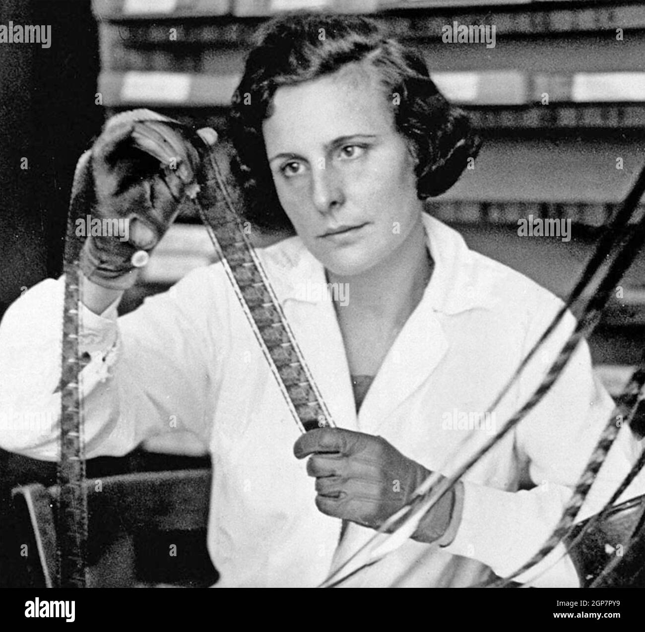 Leni riefenstahl german film director Banque d'images noir et blanc - Alamy