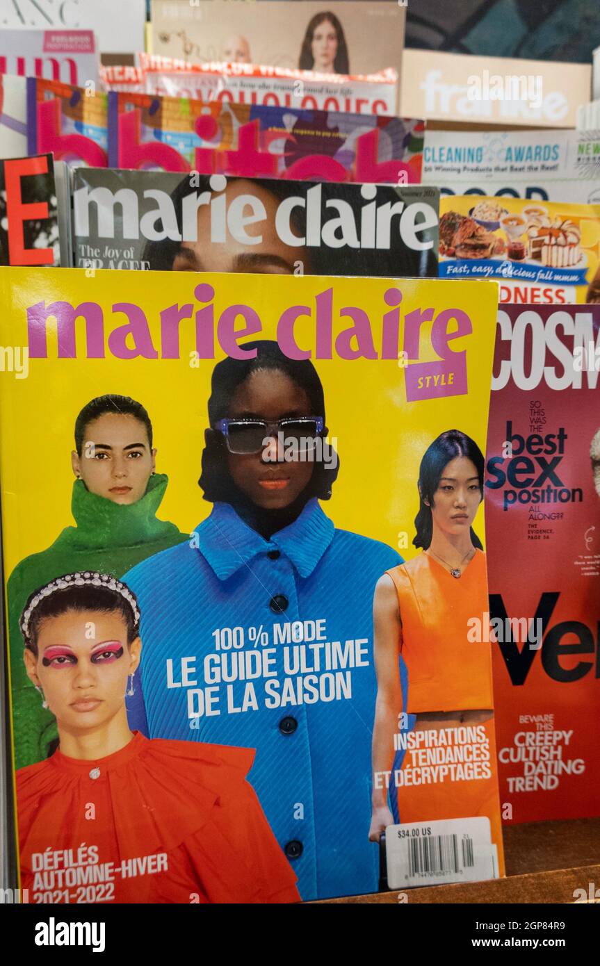 Marie claire magazine Banque de photographies et d’images à haute ...