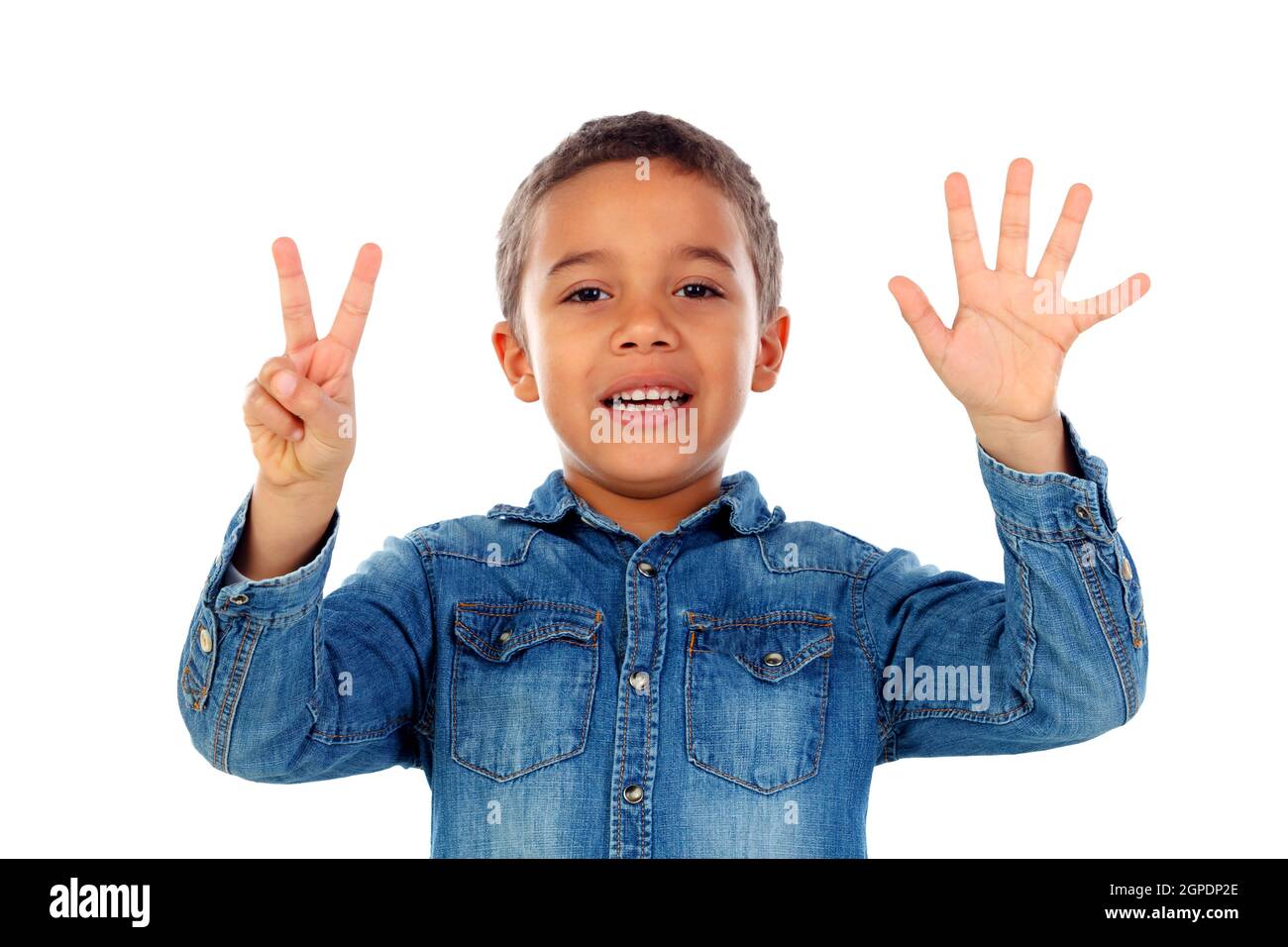 Counting fingers school Banque de photographies et d’images à haute ...
