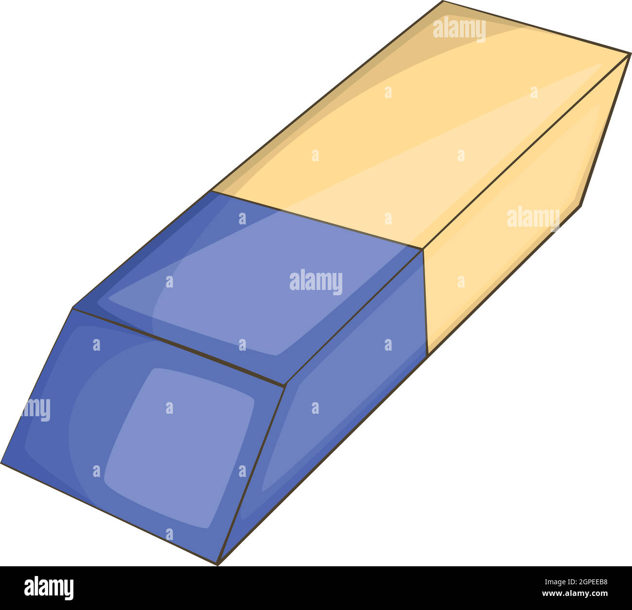 Une gomme Banque d'images vectorielles - Alamy