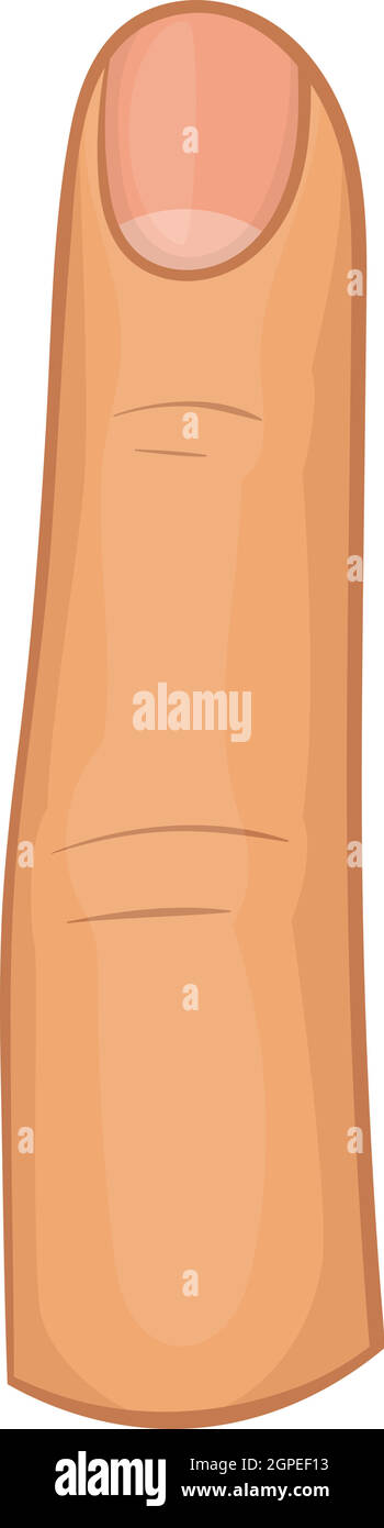 Os du doigt Banque d'images vectorielles - Alamy