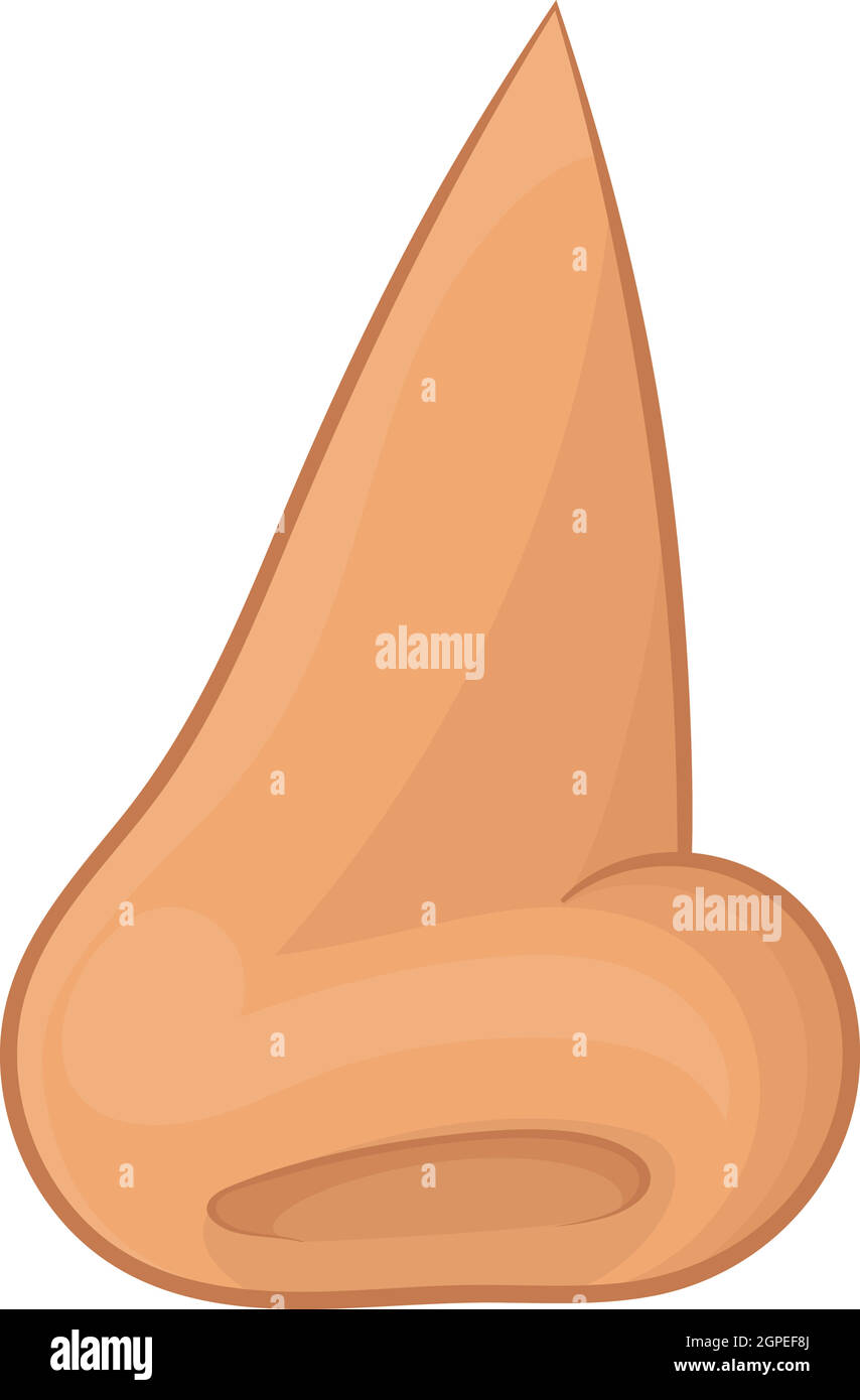 L'icône du nez, cartoon style Image Vectorielle Stock - Alamy