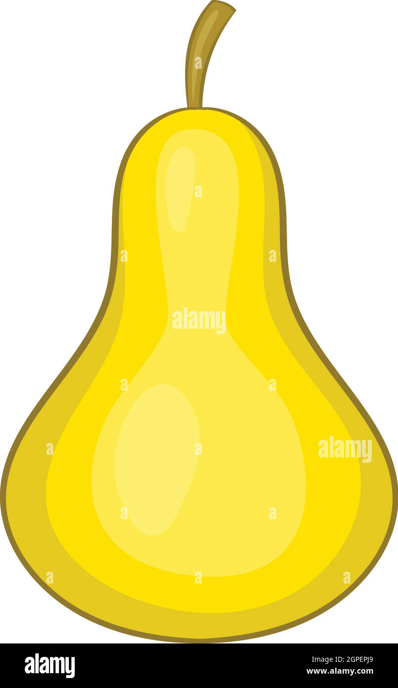Pear fruit cartoon illustration Banque d'images vectorielles - Alamy