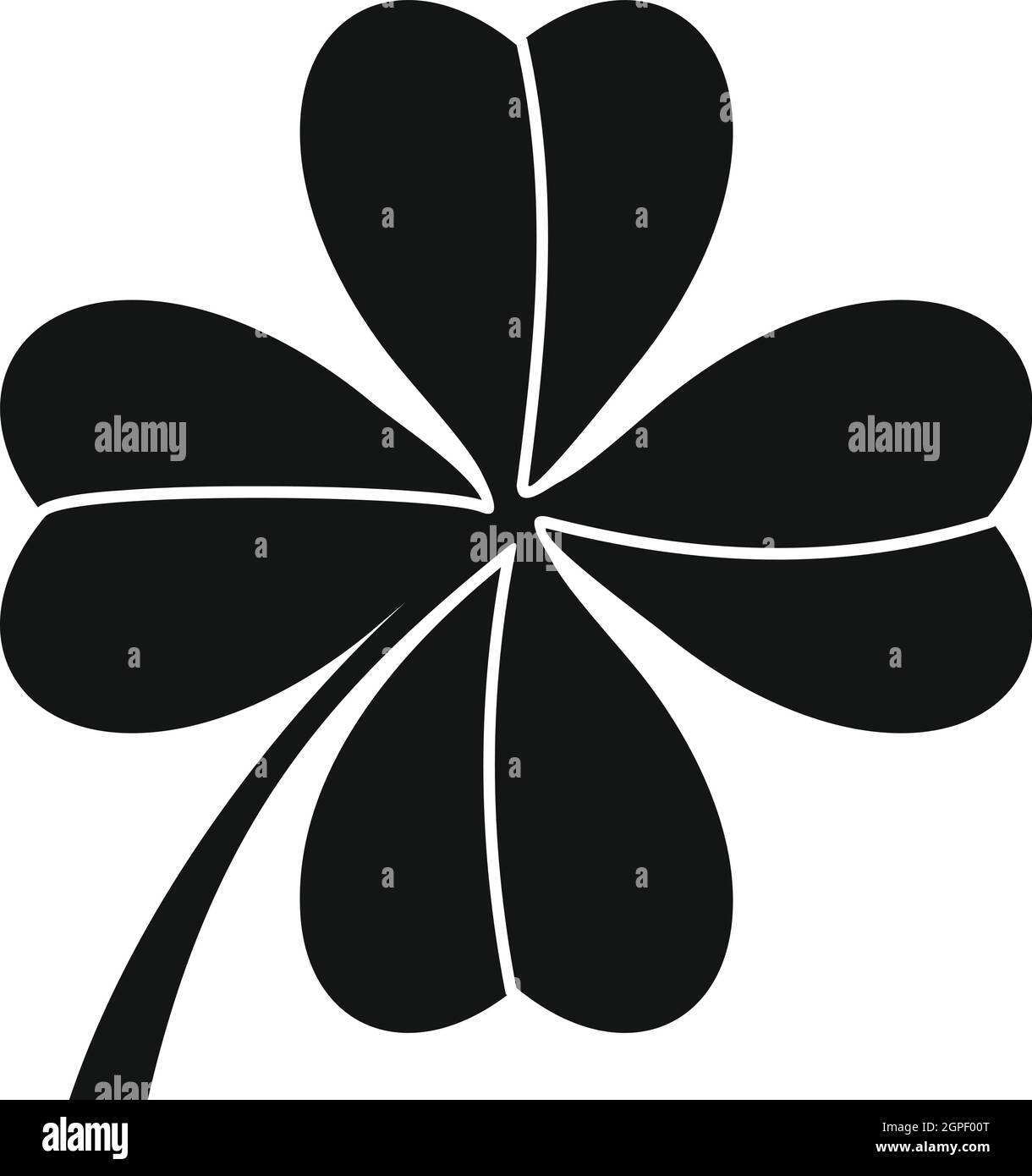 Clover icon Banque de photographies et d’images à haute résolution - Alamy