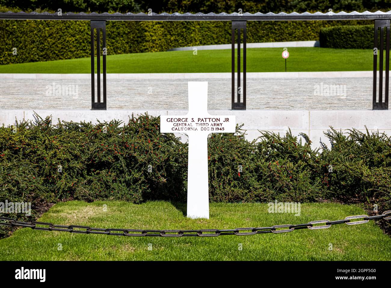 General george s patton grave Banque de photographies et d’images à ...