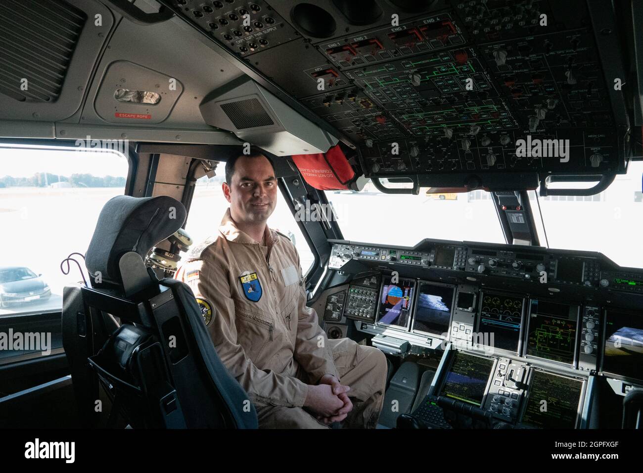 A400m cockpit Banque de photographies et d’images à haute résolution ...