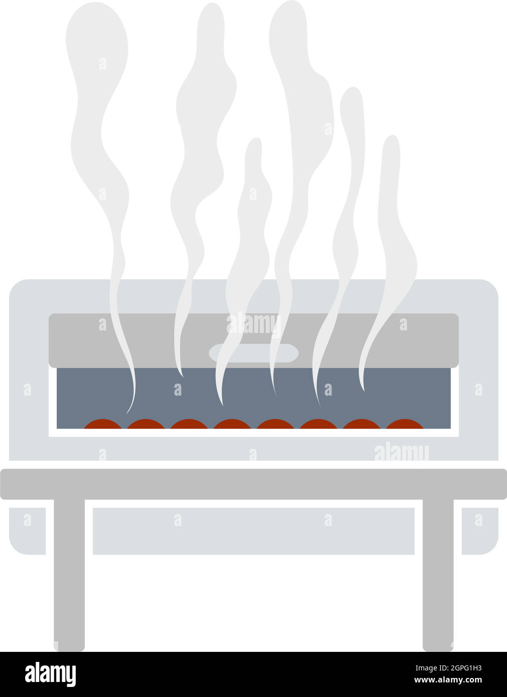 Food warmer Banque d'images vectorielles - Alamy