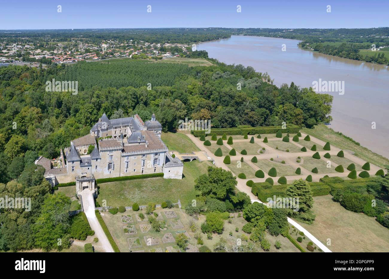 Château de vayres Banque de photographies et d’images à haute ...