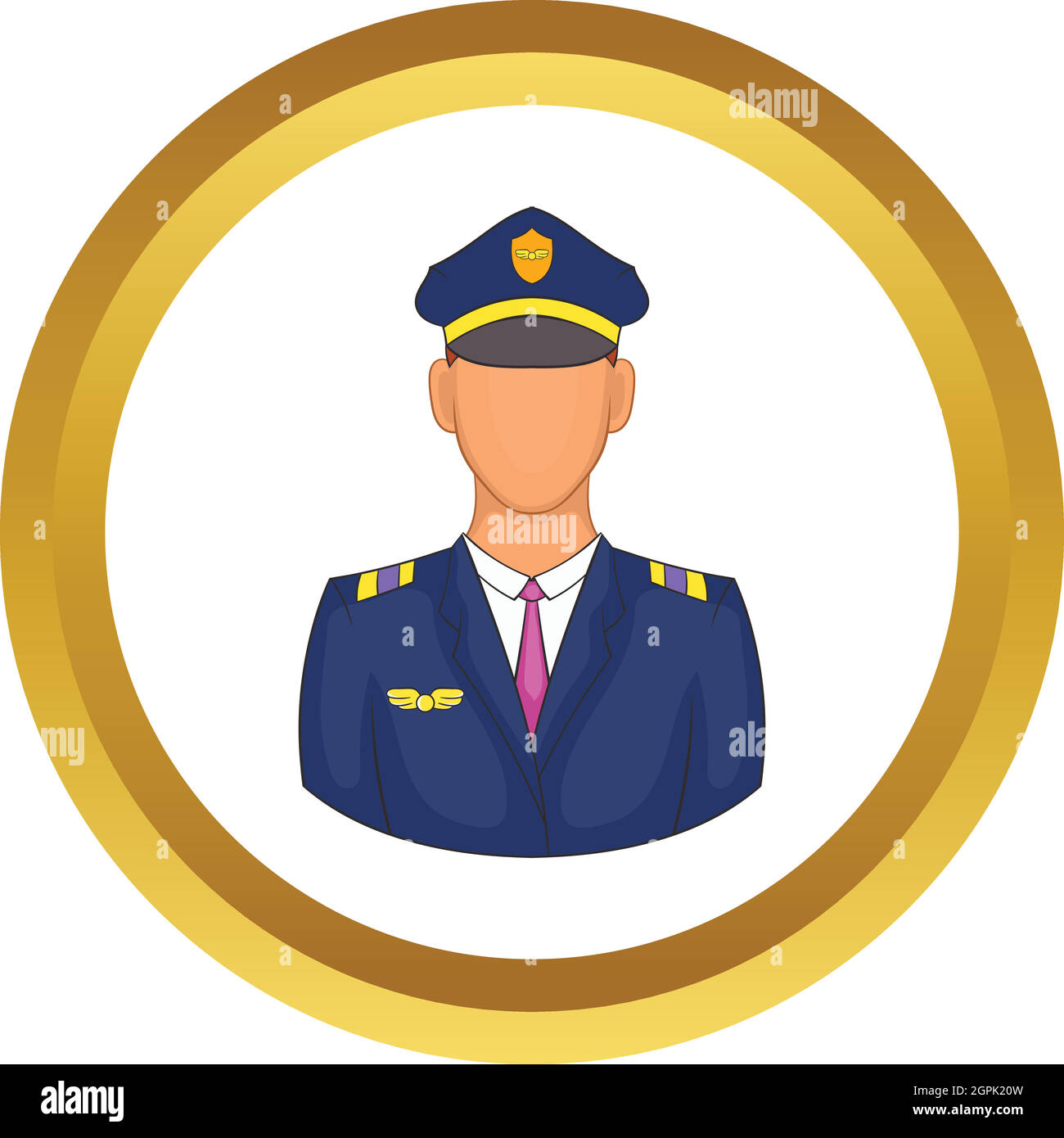 Icône vecteur pilote Image Vectorielle Stock - Alamy