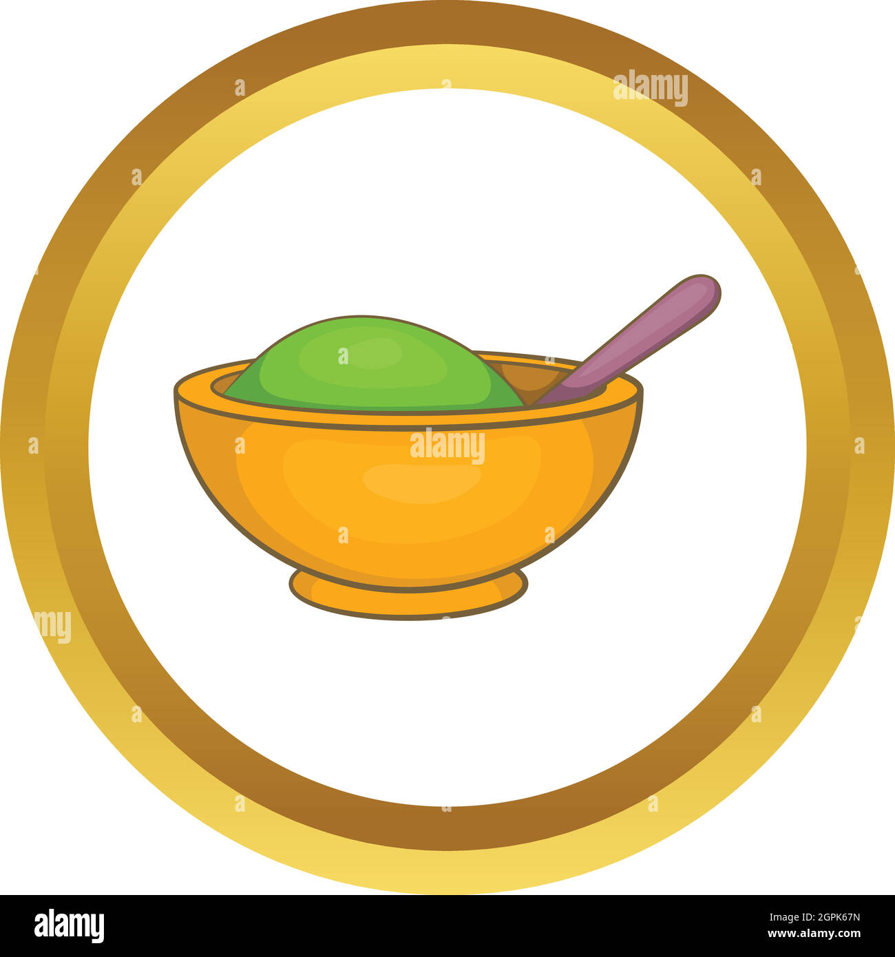 Mortier en pierre Banque d'images vectorielles - Alamy