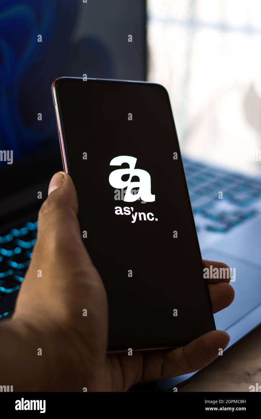 Logo asynchrone Banque de photographies et d’images à haute résolution ...