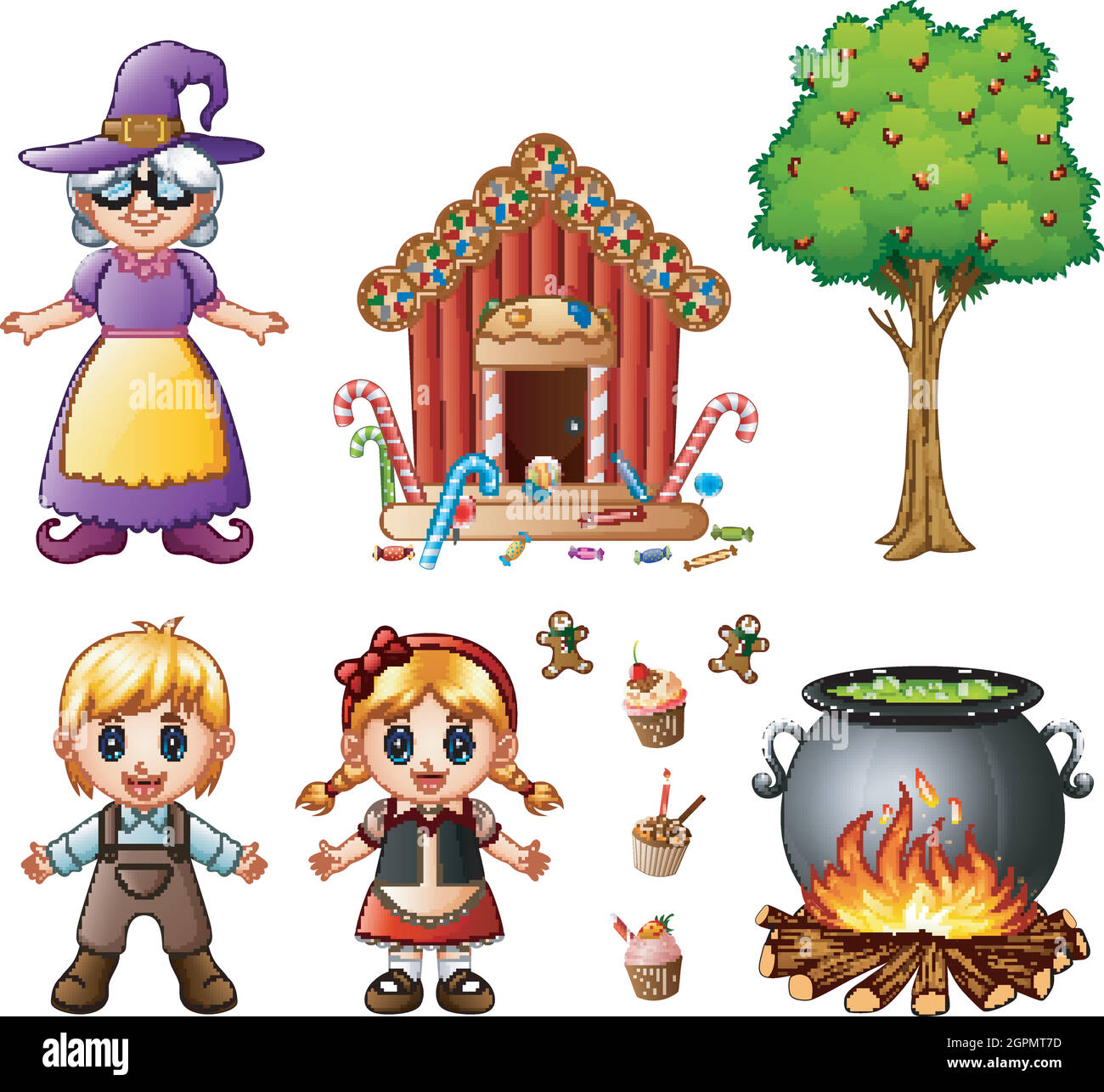 Hansel Et Gretel Noel Banque Dimages Vectorielles Alamy