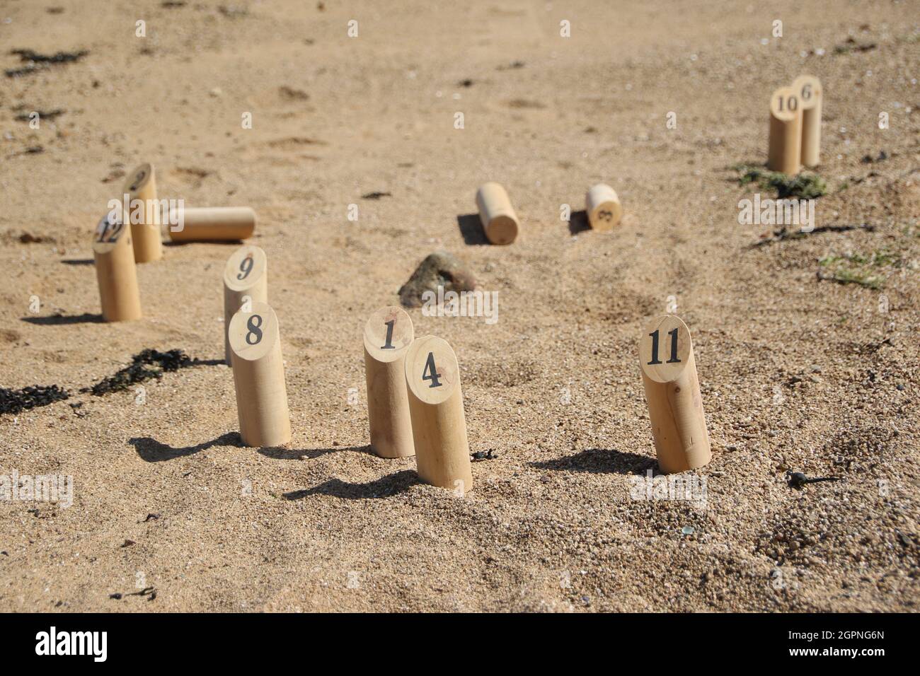 Molkky beach Banque de photographies et d’images à haute résolution - Alamy