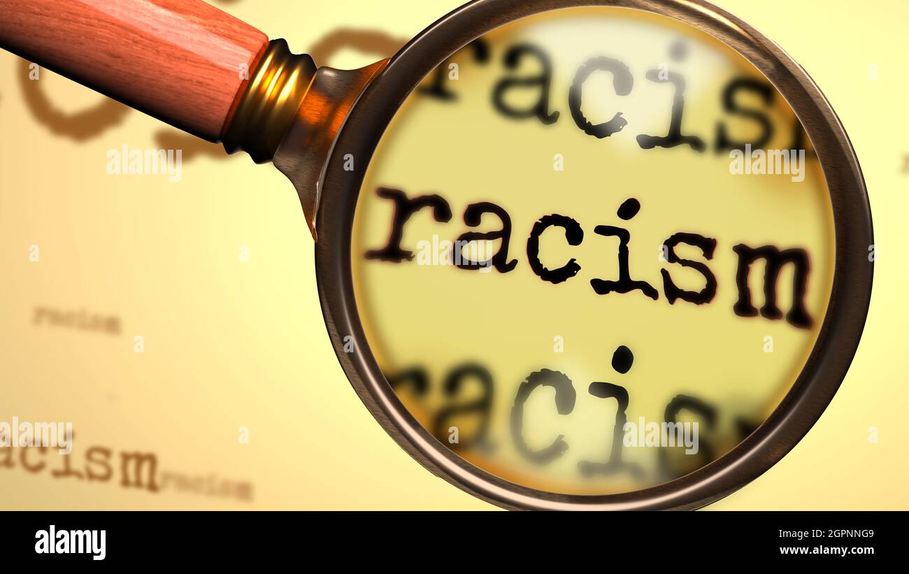 Notion de racisme Banque de photographies et d’images à haute ...