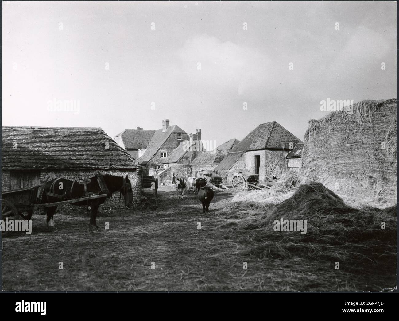 Patcham court Farm, Vale Avenue, Patcham, ville de Brighton et Hove ...