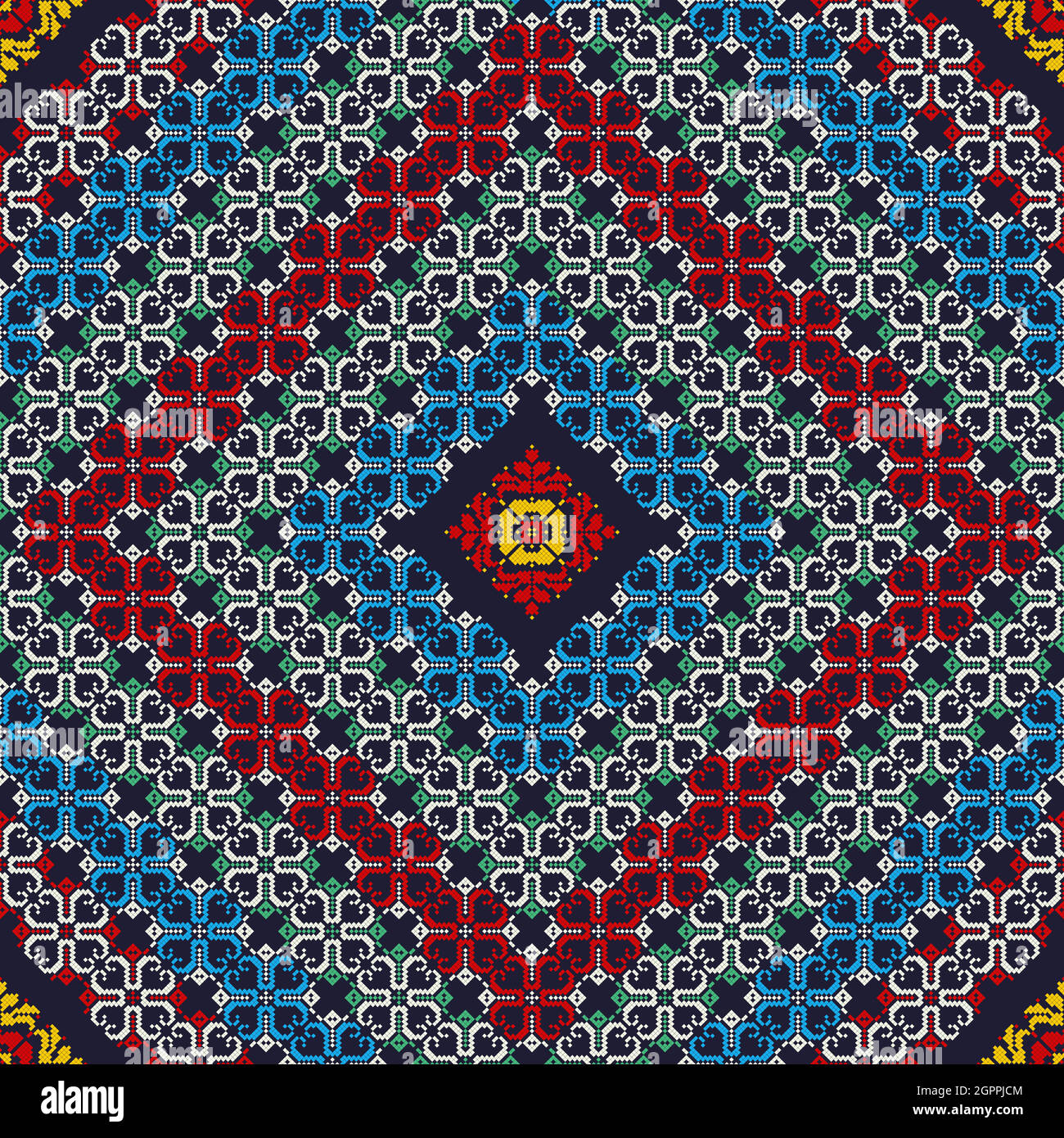 Motif traditionnel roumain Banque de photographies et d’images à haute ...