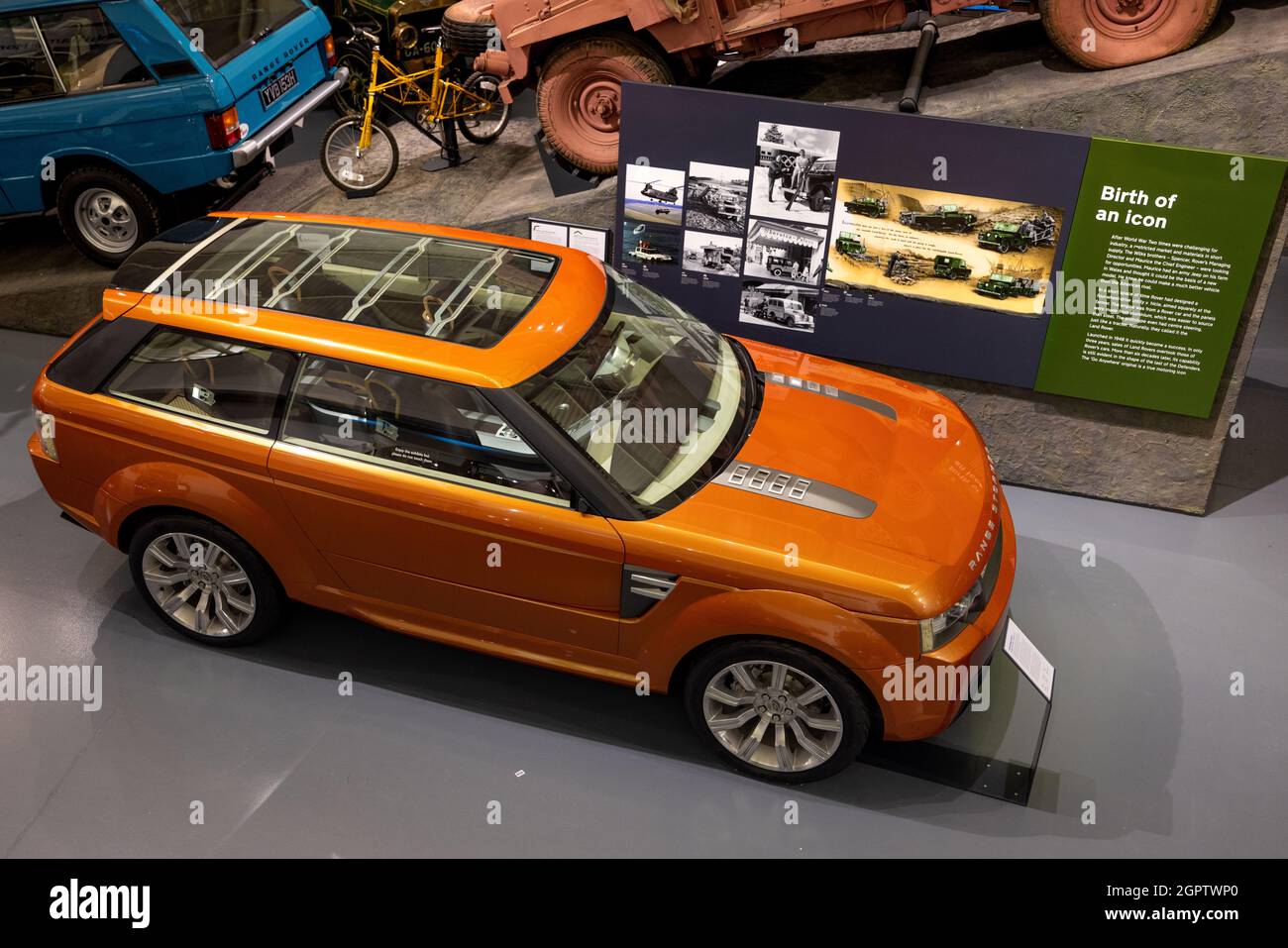 2004 concept-car Land Rover Range Stormer exposé au British Motor ...