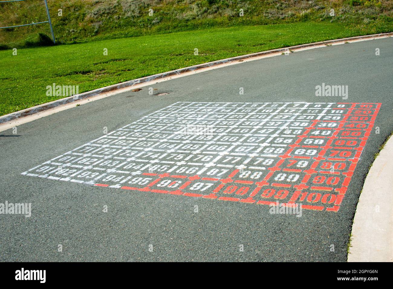 Un jeu de loisirs coloré pour enfants en plein air de serpents et d ...
