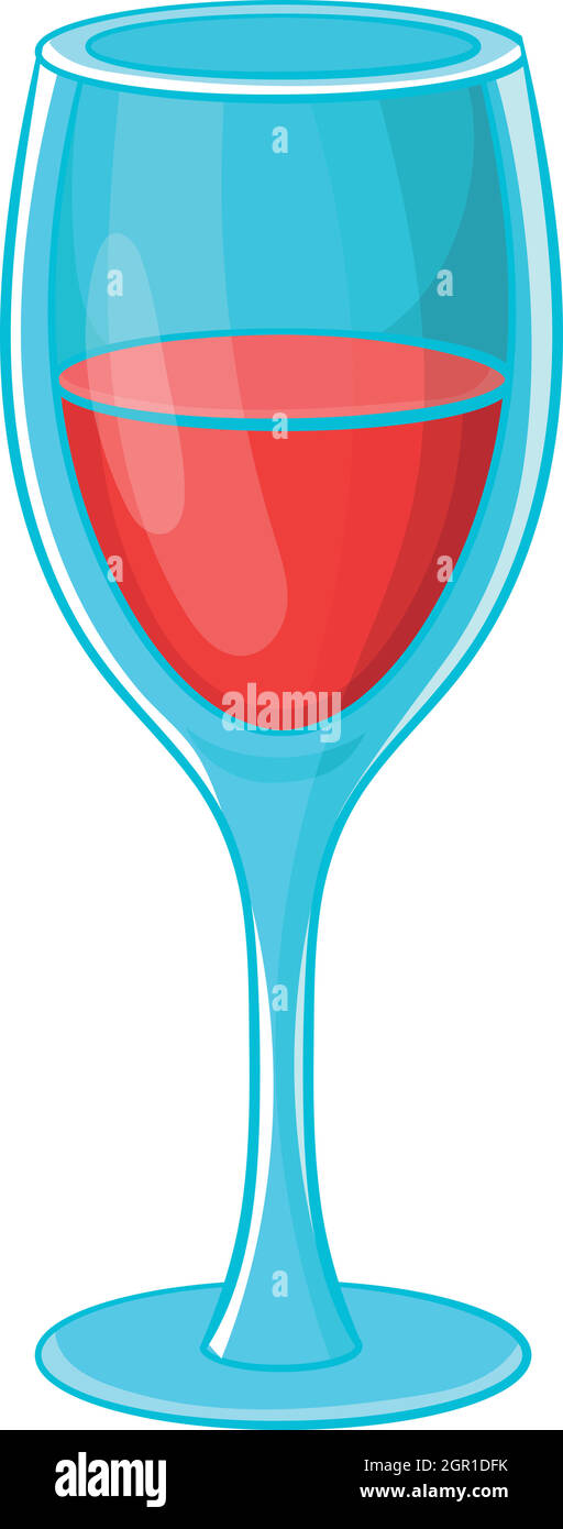 Dessin verre de vin rouge Banque d'images vectorielles - Alamy