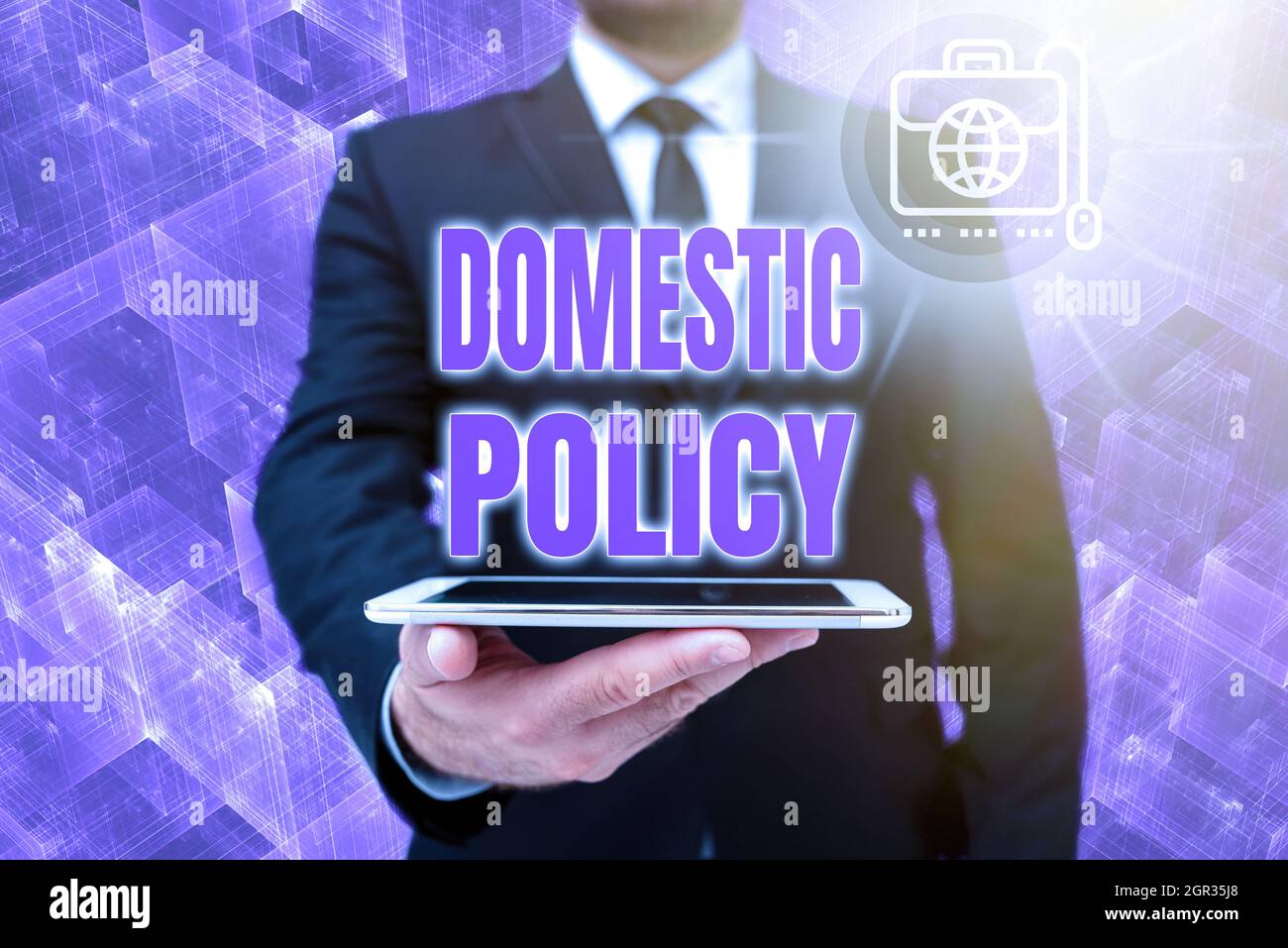 Politique intérieure d'affichage conceptuel. Vitrine d'affaires actions ...