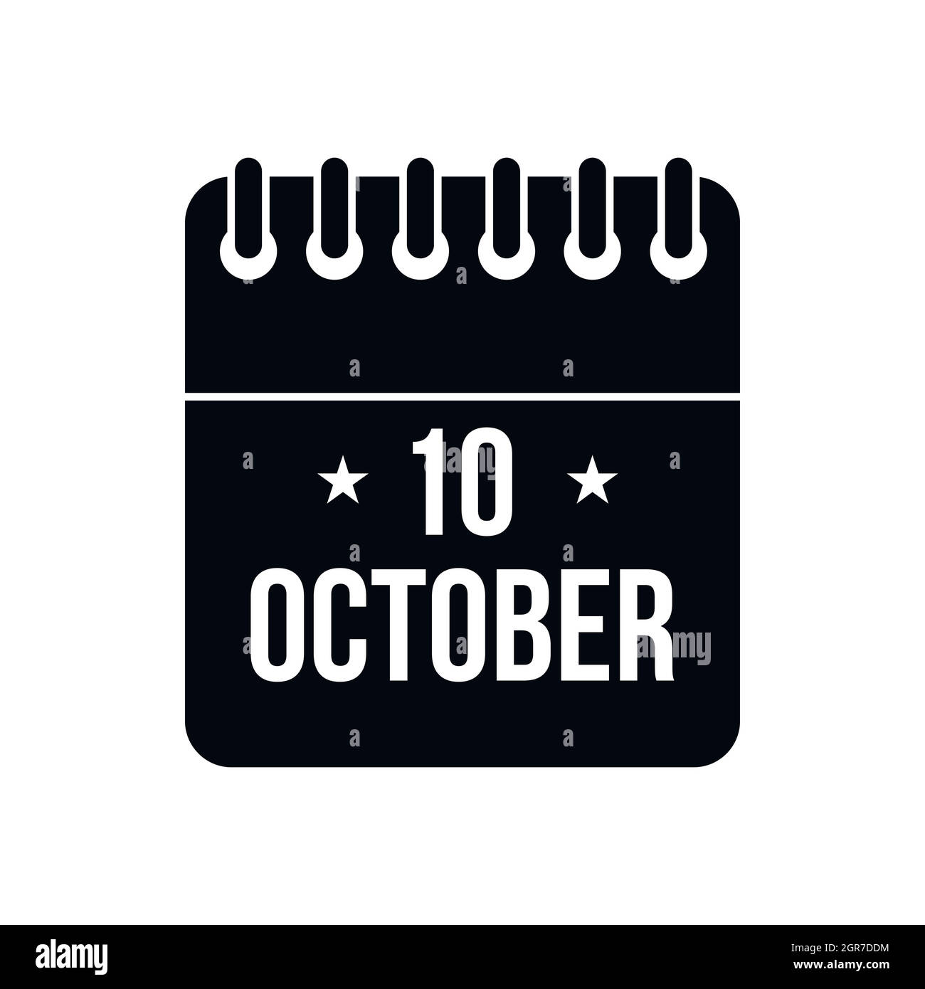 Calendrier simple Banque d'images détourées - Alamy