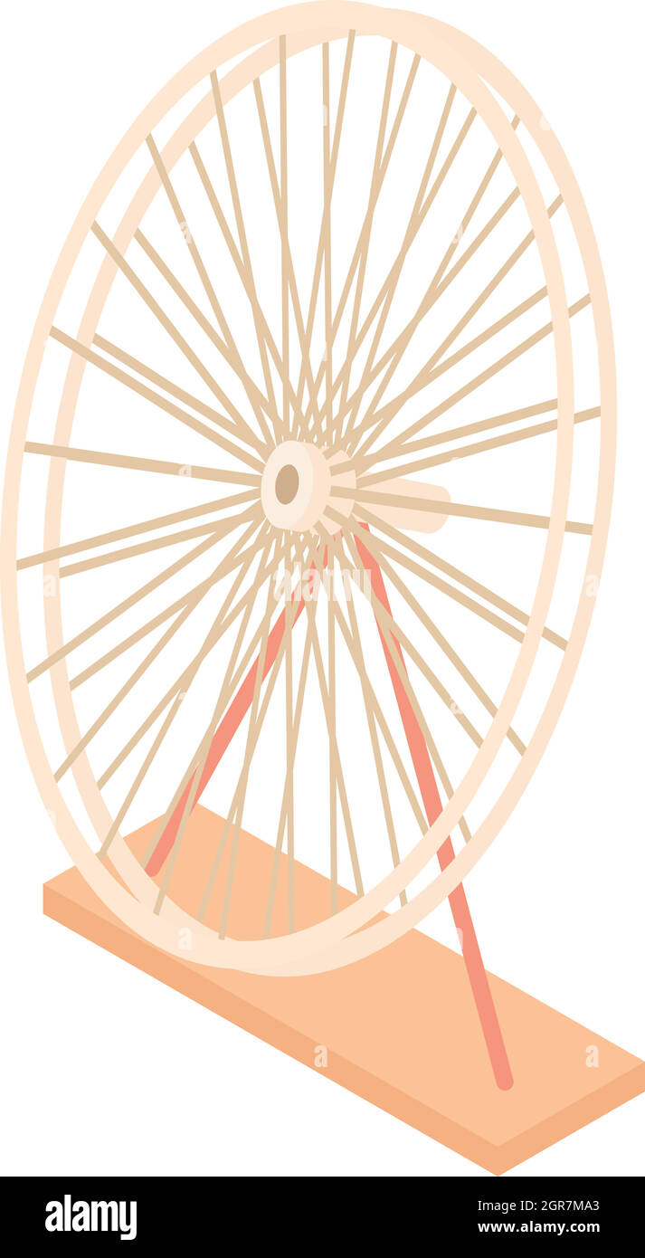 Grande roue, l'icône de style cartoon Image Vectorielle Stock - Alamy