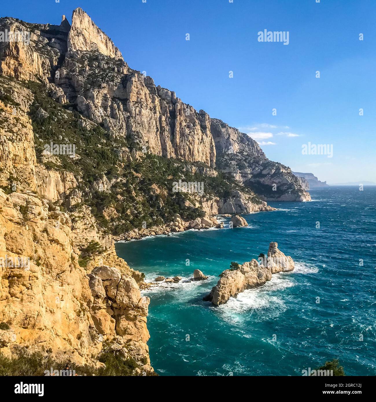 Calanques de marseille Banque de photographies et d’images à haute ...