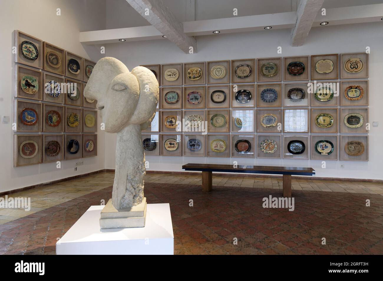 France, Alpes Maritimes, Antibes, vieille ville, Musée Picasso ...