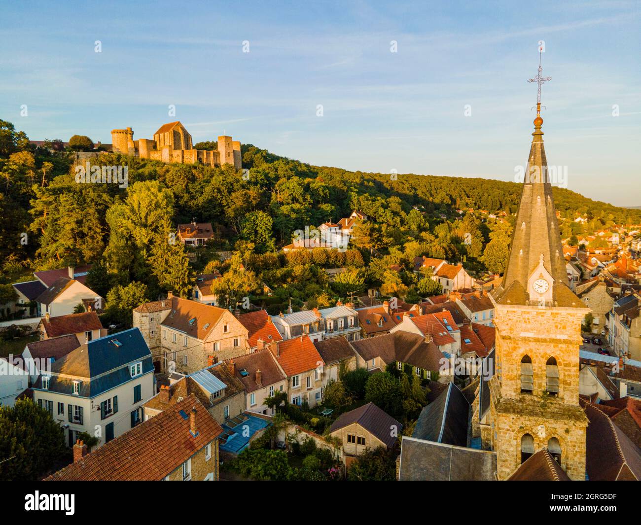 France, Yvelines, Parc régional de la haute Vallée de Chevreuse ...