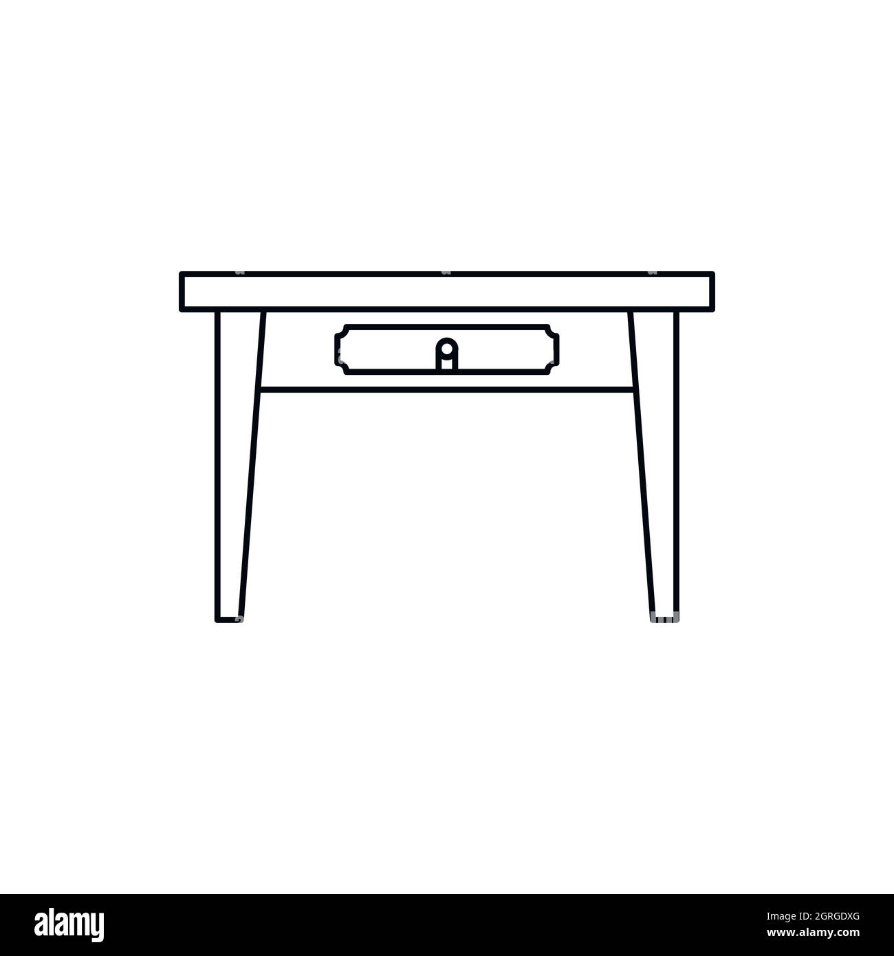 Nettoyer table Banque d'images vectorielles - Alamy