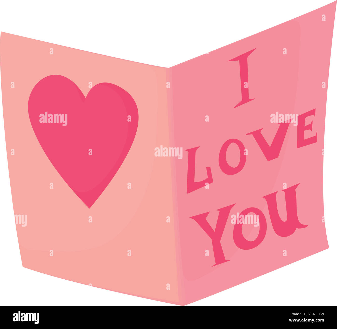 I love you cartoon Banque de photographies et d’images à haute ...