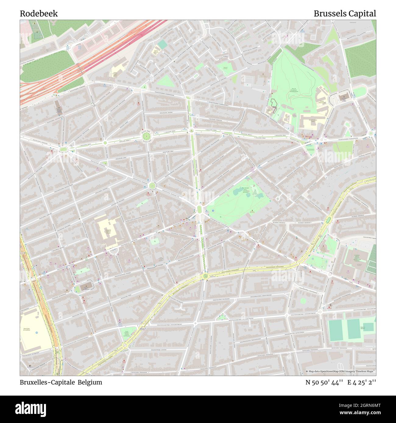 Bruxelles map Banque de photographies et d’images à haute résolution ...