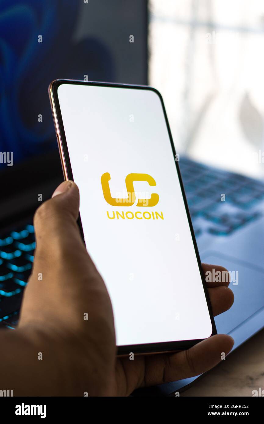 Logo unocoin Banque de photographies et d’images à haute résolution - Alamy