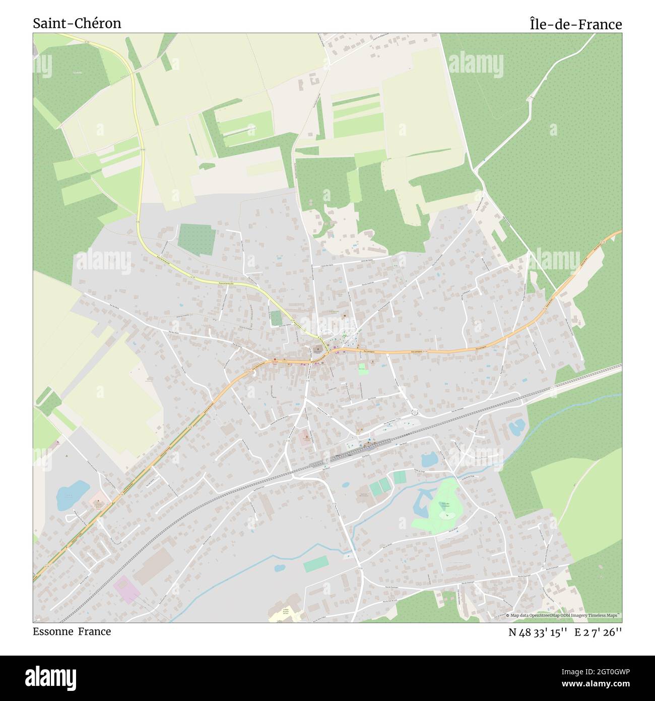 Saint-Chéron, Essonne, France, Île-de-France, N 48 33' 15'', E 2 7' 26 ...