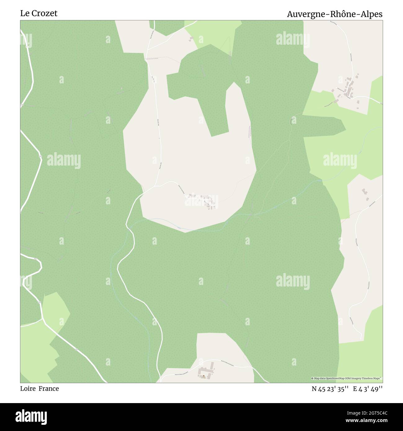 Carte de crozet Banque de photographies et d’images à haute résolution ...