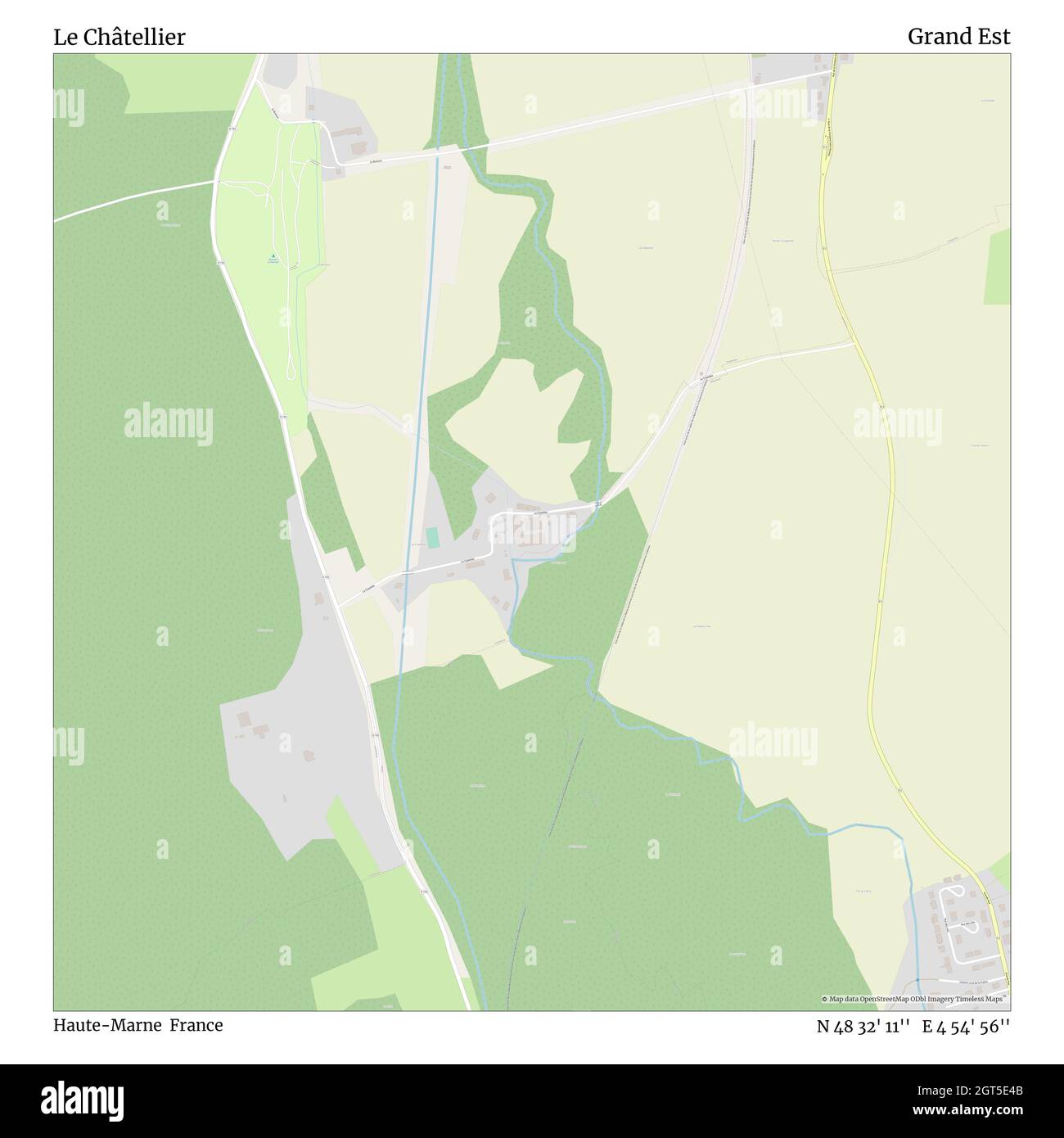 Le Châtellier, haute-Marne, France, Grand est, N 48 32' 11'', E 4 54 ...