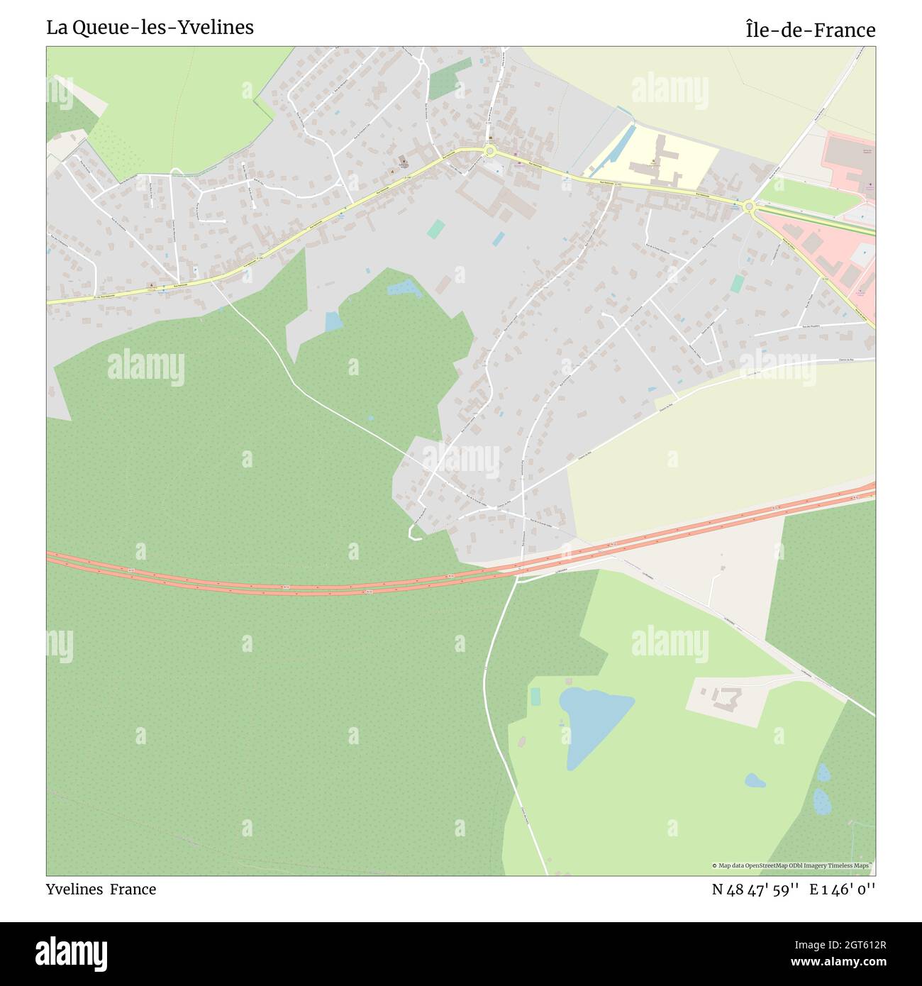 La Queue-les-Yvelines, Yvelines, France, Île-de-France, N 48 47' 59 ...