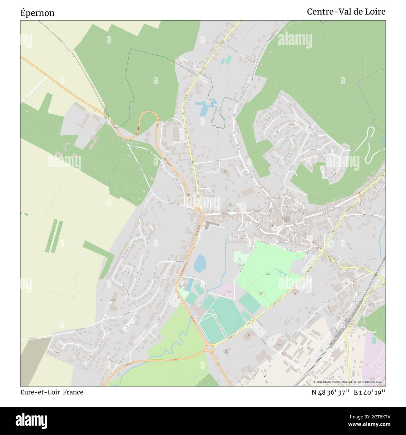Épernon, Eure-et-Loir, France, Centre-Val de Loire, N 48 36' 37'', E 1 ...