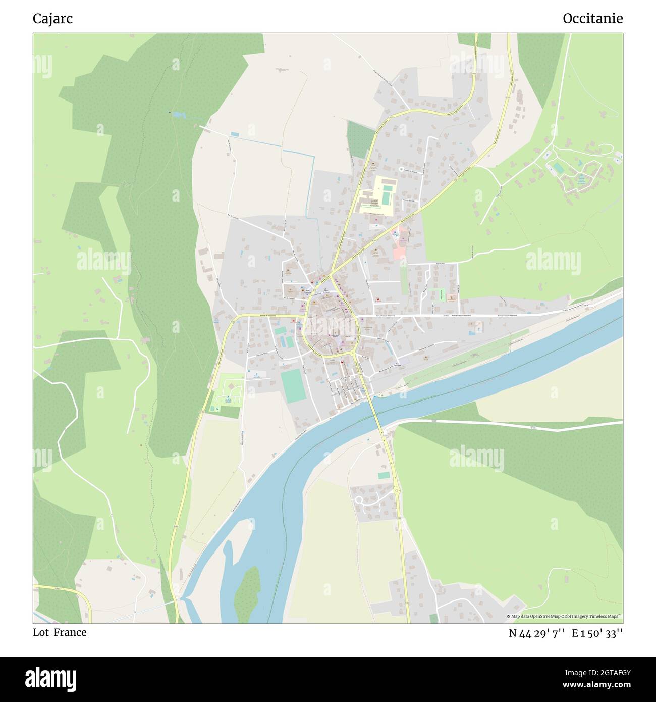 Cajarc lot Banque d'images détourées - Alamy